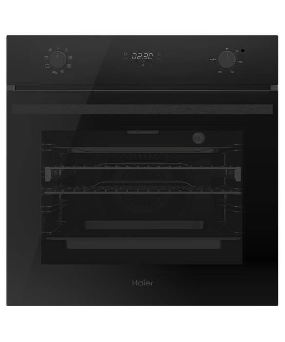 HWO60S7EB5 Oven Haier 60cm 7F Mechanical Dial Touch LCD Airfry Steam A ...